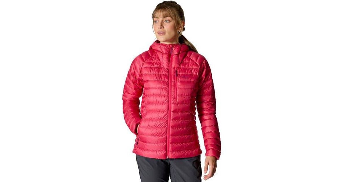 Rab Microlight Alpine Down Jacket in Red | Lyst