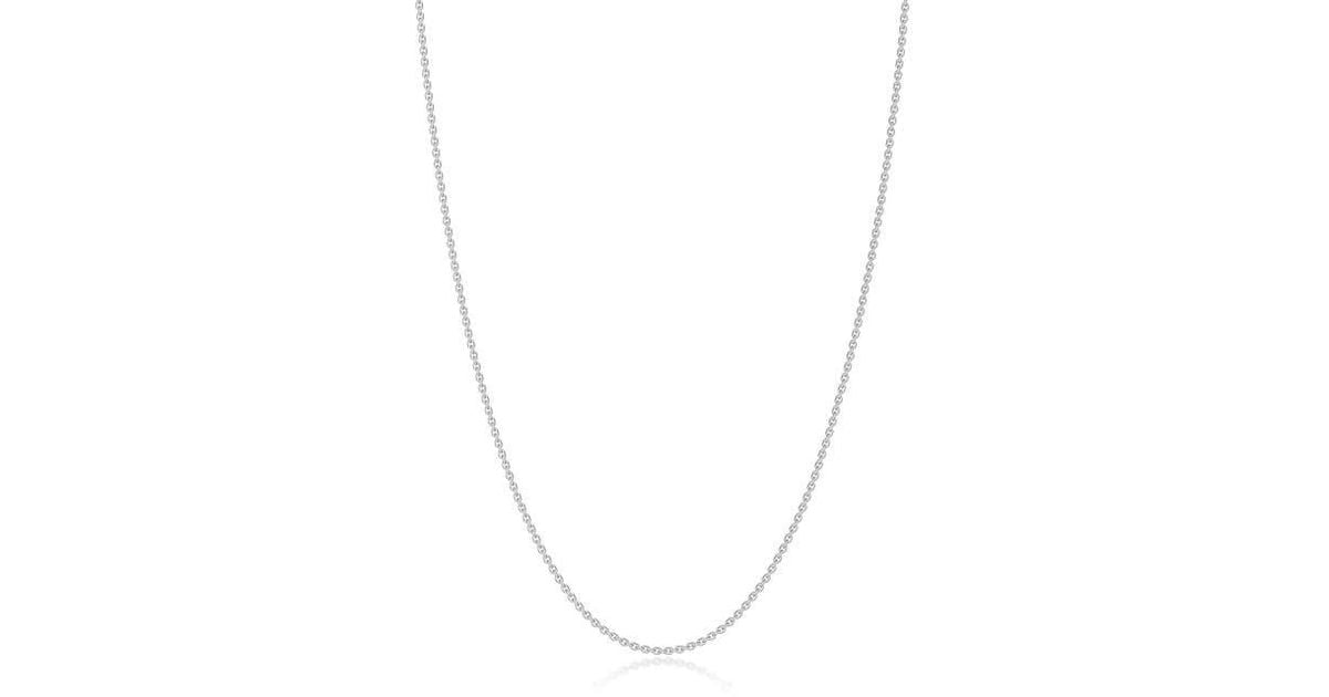 Lafonn Chain Necklace in White | Lyst