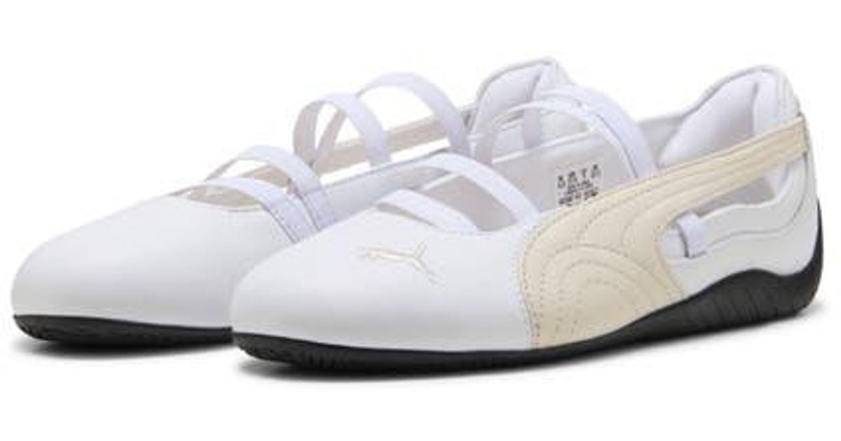 PUMA Speedcat Ballet Leather Sneaker in White | Lyst