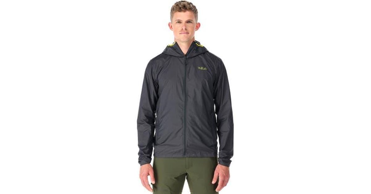 Rab Vital Windshell Hooded Jacket in Gray for Men | Lyst
