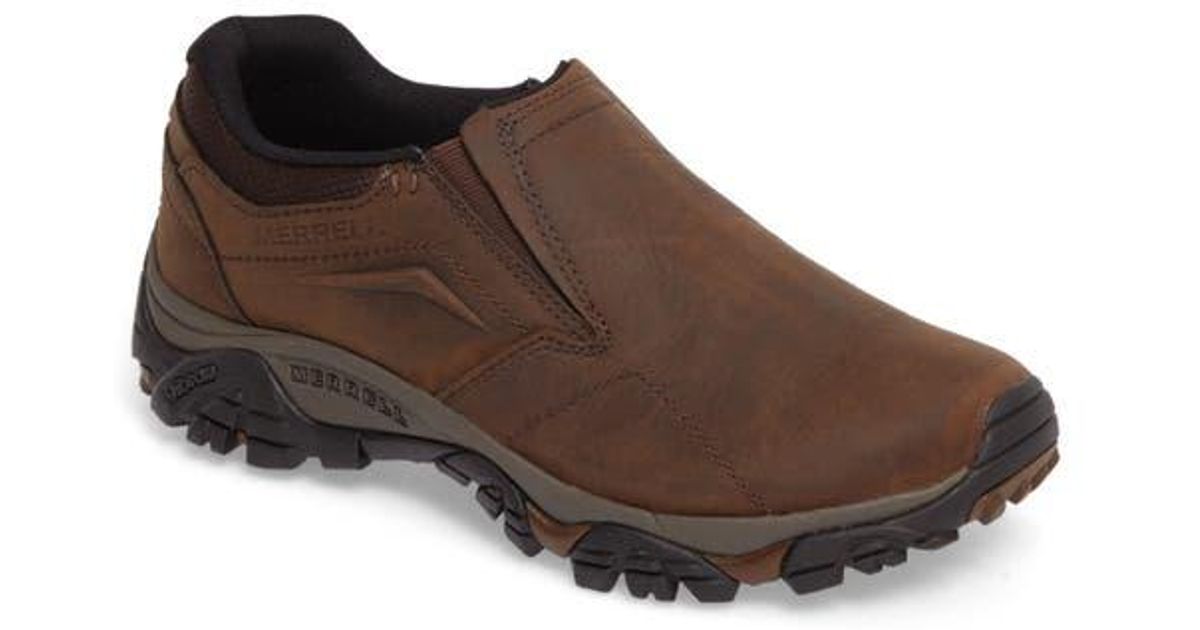 Merrell Moab Adventure Moc Shoe in Brown for Men | Lyst