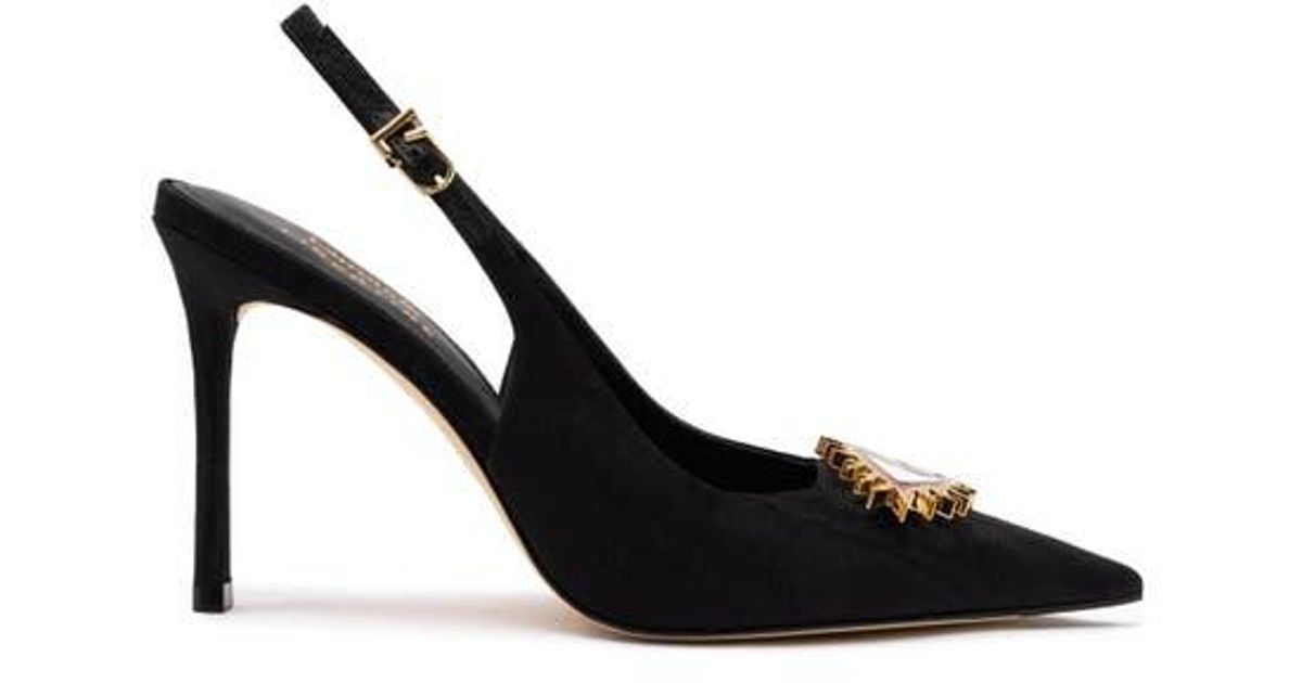 Larroude X Libertine Eye Pump in Black | Lyst