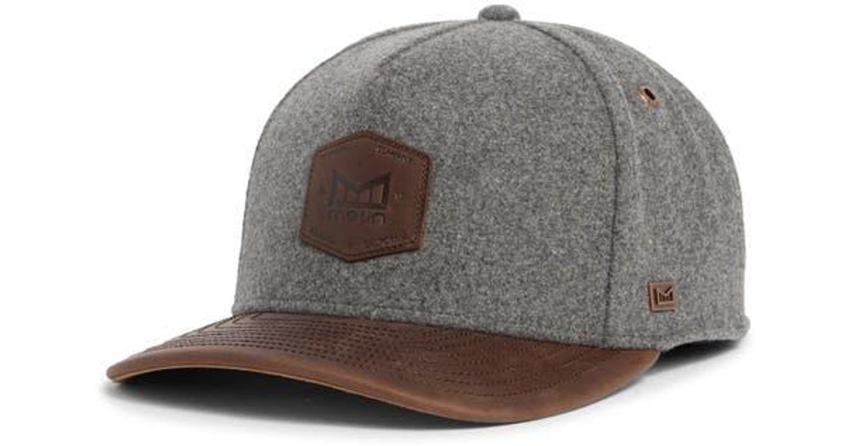 Melin Odysea Scout Thermal Performance Strapback Hat in Gray for Men | Lyst