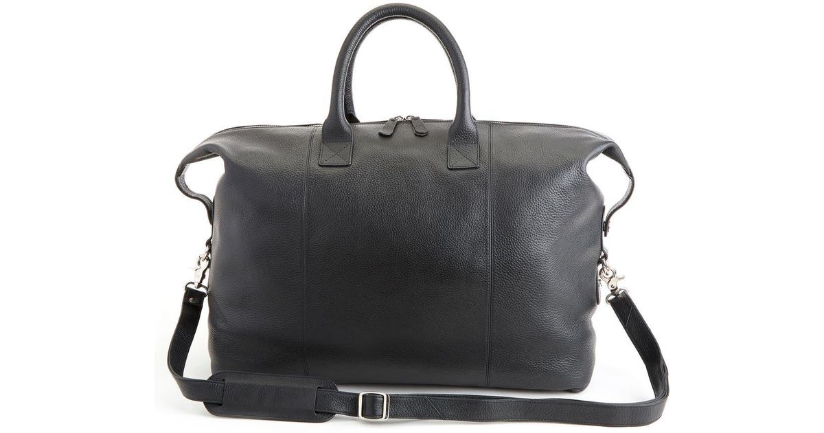 ROYCE New York Personalized Medium Duffel Bag in Black | Lyst