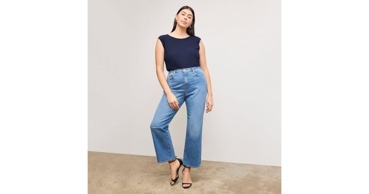 M.M.LaFleur Brooke Definition Top in Blue | Lyst