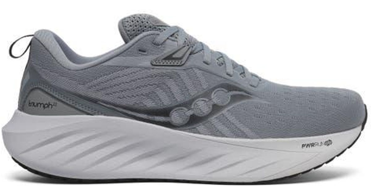 Saucony Triumph 22 Running Shoe in Gray for Men | Lyst