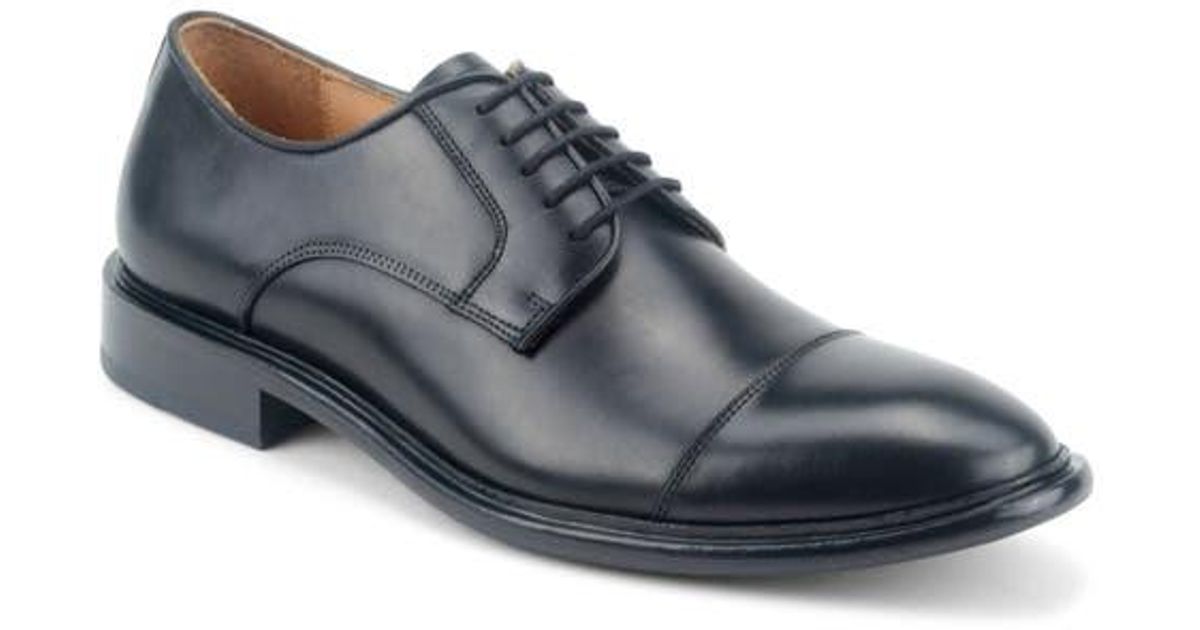 Warfield & Grand Ducasse Cap Toe Derby in Gray for Men | Lyst