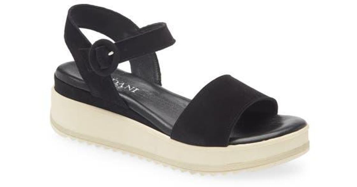Cordani Arielle Ankle Strap Platform Wedge Sandal | Lyst