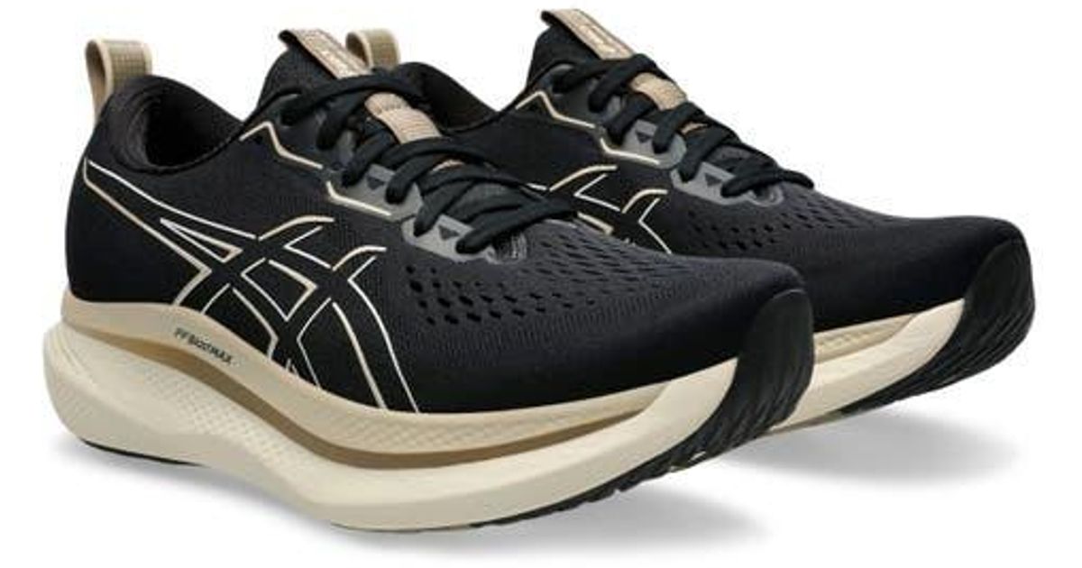 Asics Glideride Max Running Shoe in Black for Men | Lyst