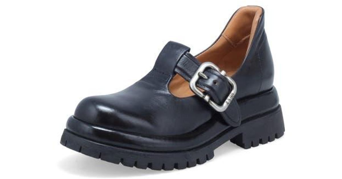 A.s.98 Dax Lug Sole Pump in Blue | Lyst