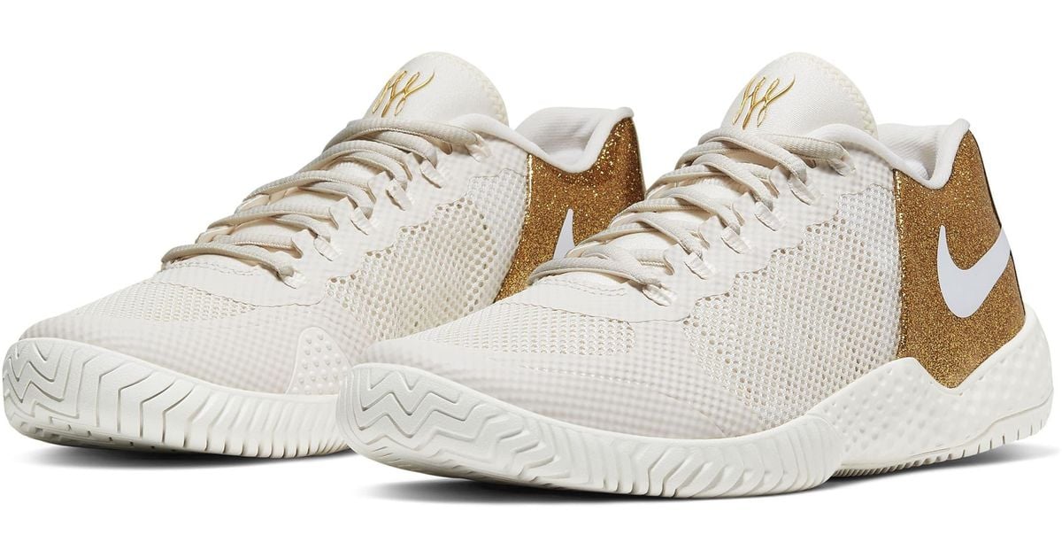Nike Court Flare 2 Womens Hard Court Tennis Shoe in White | Lyst
