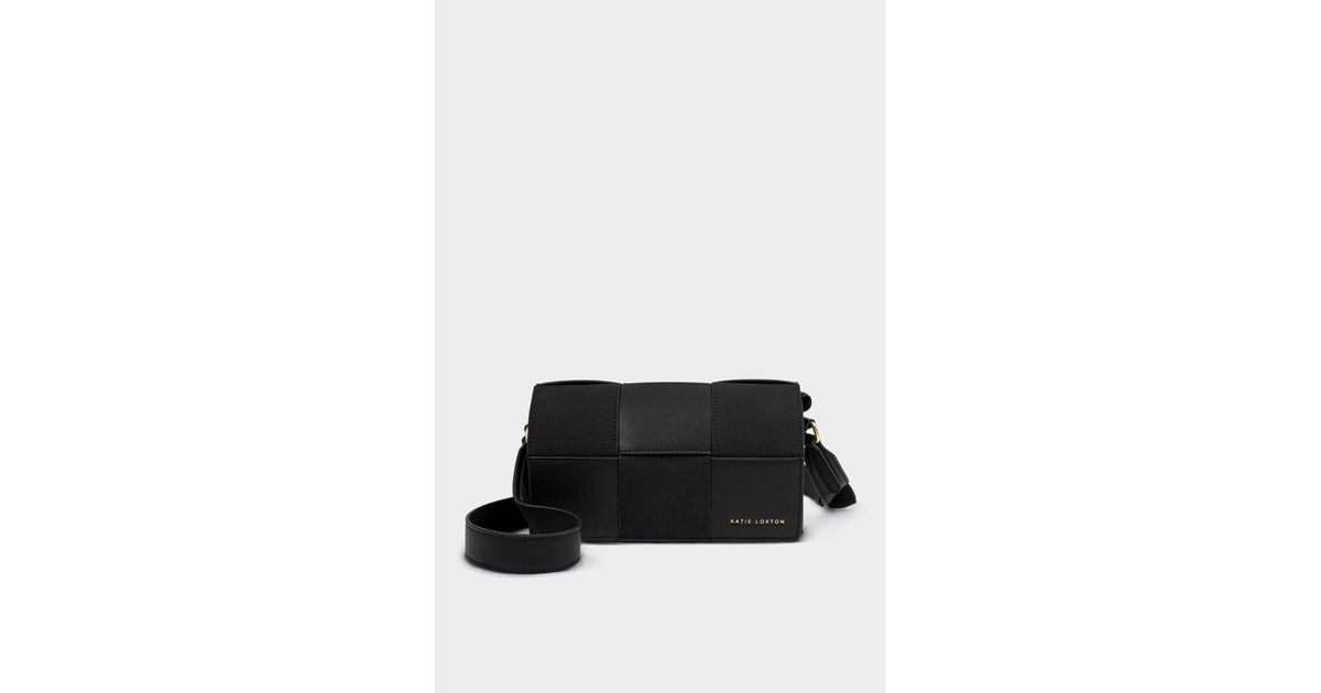 Katie Loxton Taya Crossbody Bag in Black | Lyst
