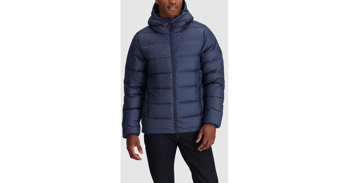 Outdoor Research Coldfront 700 Fill Power Down Insulated Hooded Ripstop ...