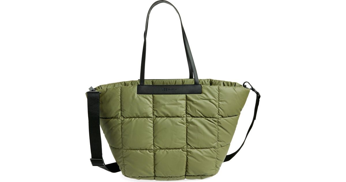 VEE COLLECTIVE Porter Basque Water Resistant Quilted Recycled Nylon ...