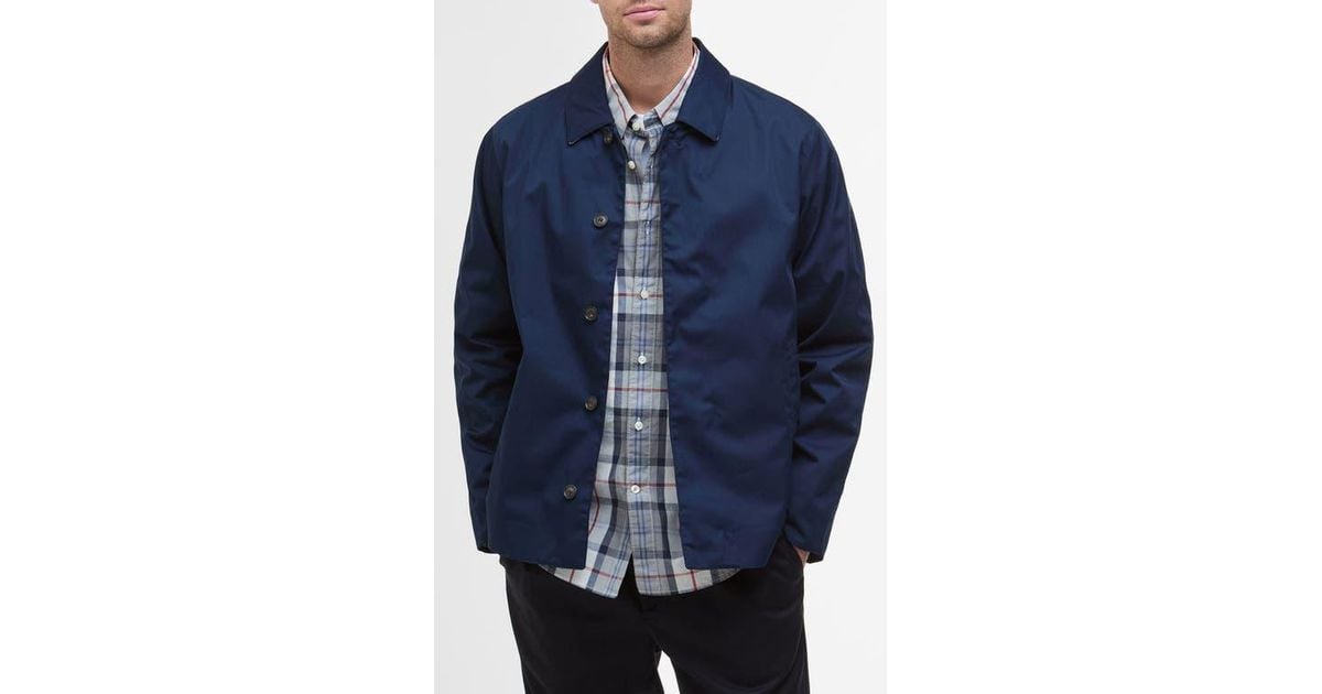 Barbour Rokig Waterproof Short Jacket in Blue for Men | Lyst