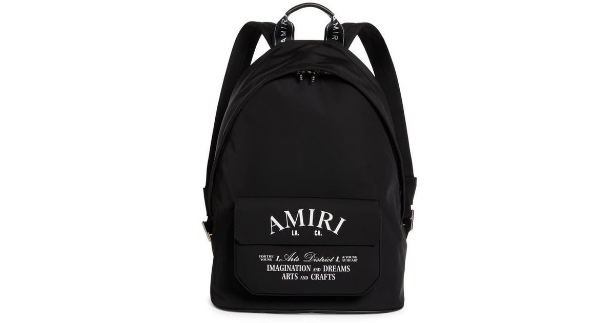 Amiri Arts District Backpack in Black for Men | Lyst