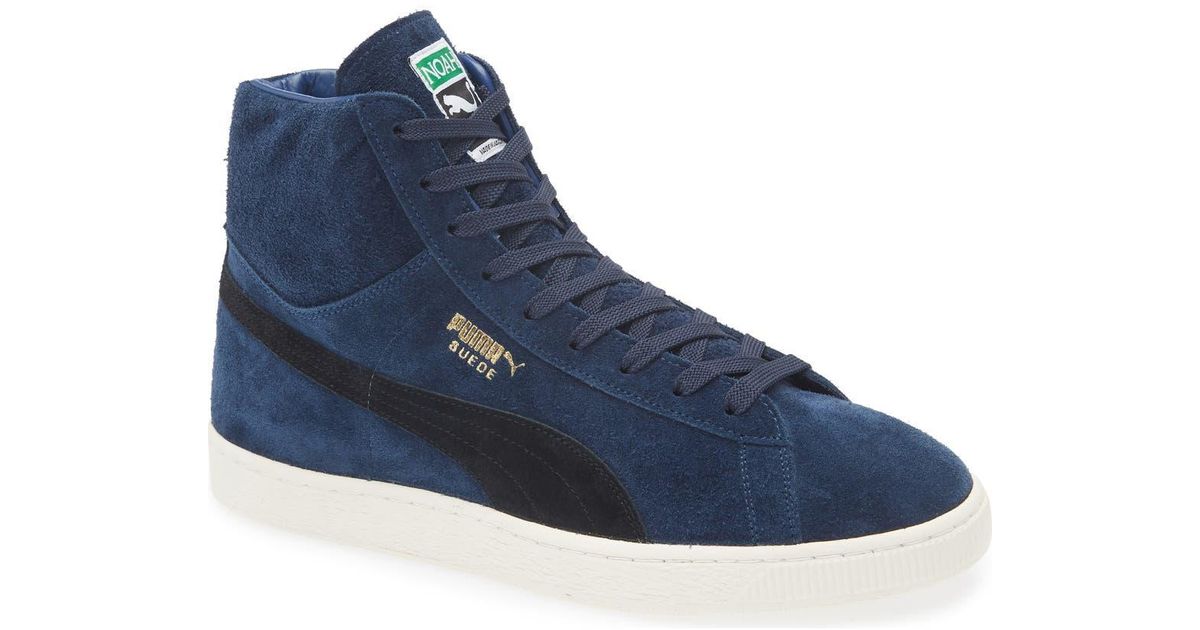 PUMA X Noah Classic Mid Top Sneaker in Blue for Men | Lyst