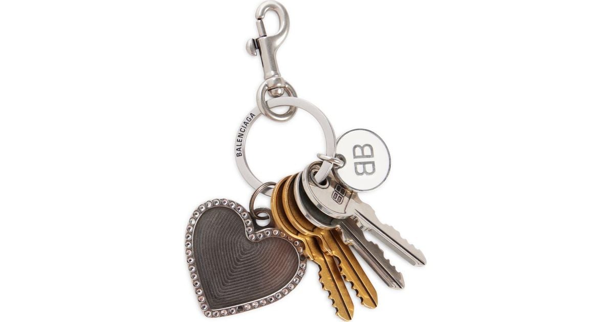 Balenciaga Key Ring Bag Charm | Lyst
