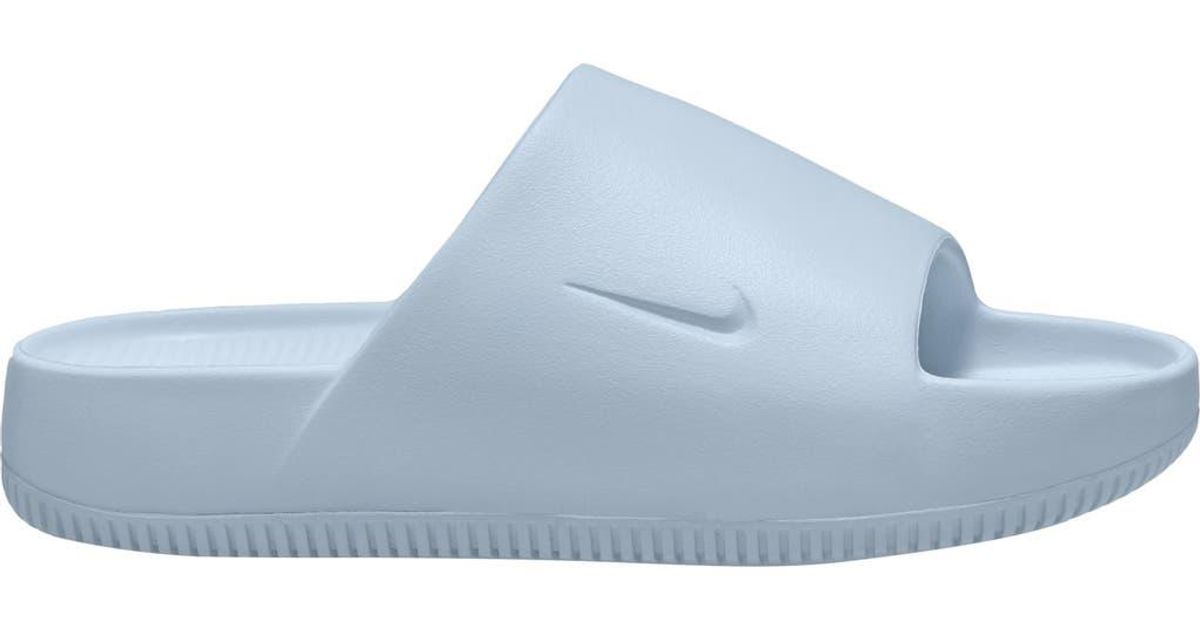 Nike Calm Slide Sandal in Blue | Lyst