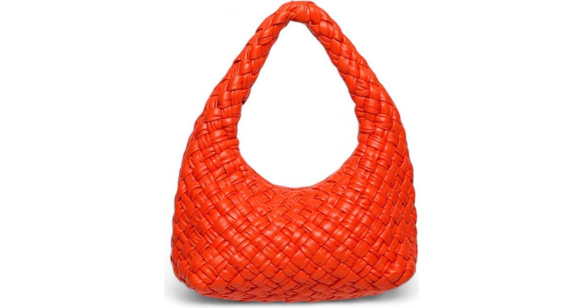 Walter Baker Indie Hobo Woven Bag in Red | Lyst