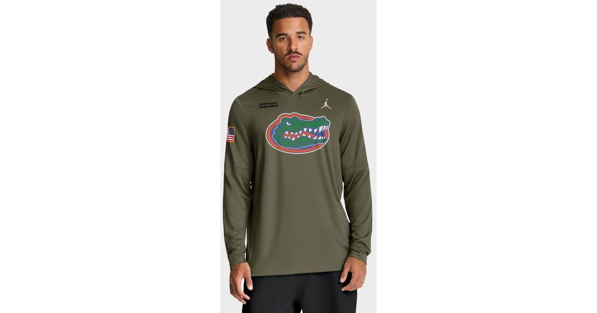 Nike Florida Gators 2025 Military Appreciation Dri-Fit Long Sleeve ...