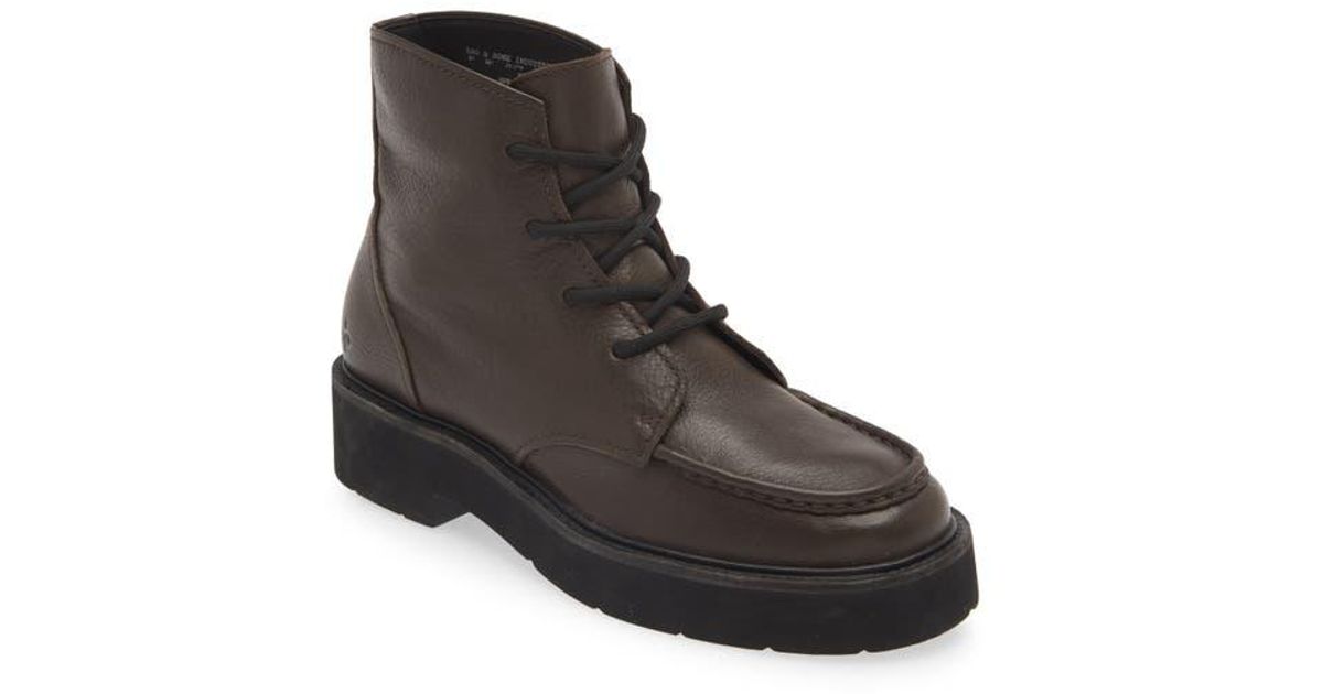 Rag & Bone Tucker Moc Toe Boot in Brown for Men | Lyst