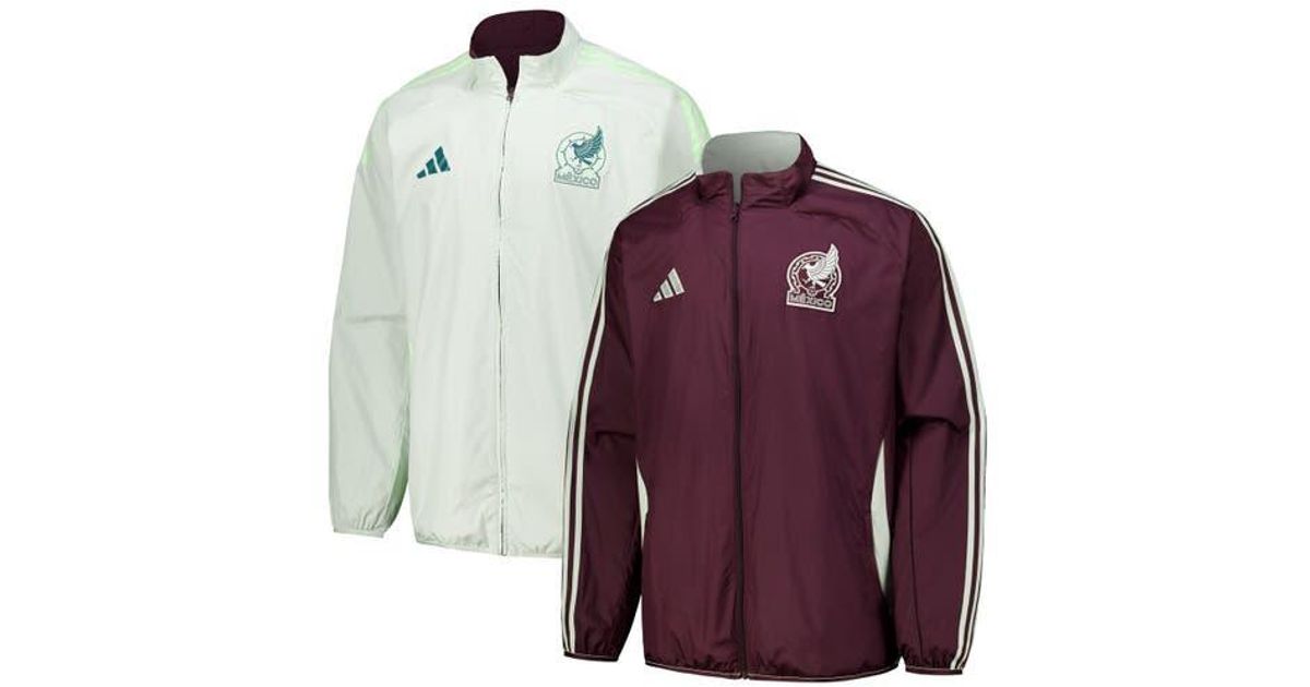 adidas Mexico National Team 2024 Reversible Anthem Full-Zip Jacket in ...