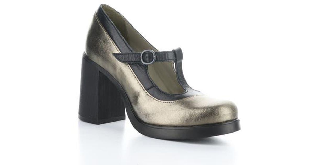 Fly London Seif T-Strap Pump | Lyst