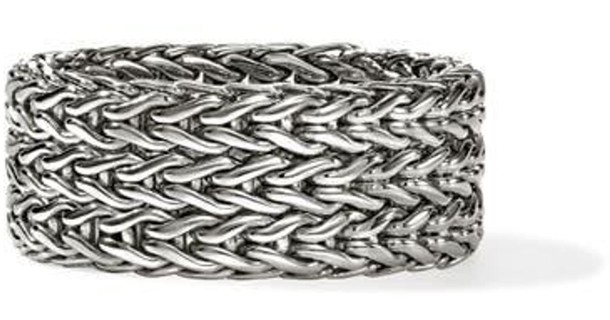 John Hardy Icon Ring in Metallic | Lyst
