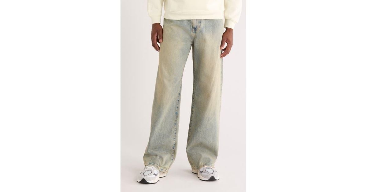 PacSun Dane Ii Tinted Extreme Baggy Jeans in Green for Men | Lyst