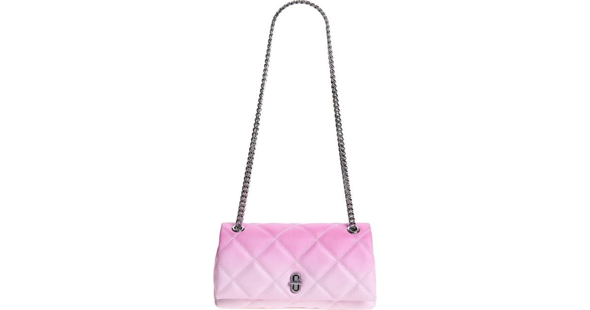 Marc Jacobs The Dual Quilted Leather Convertible Crossbody Bag in Purple | Lyst