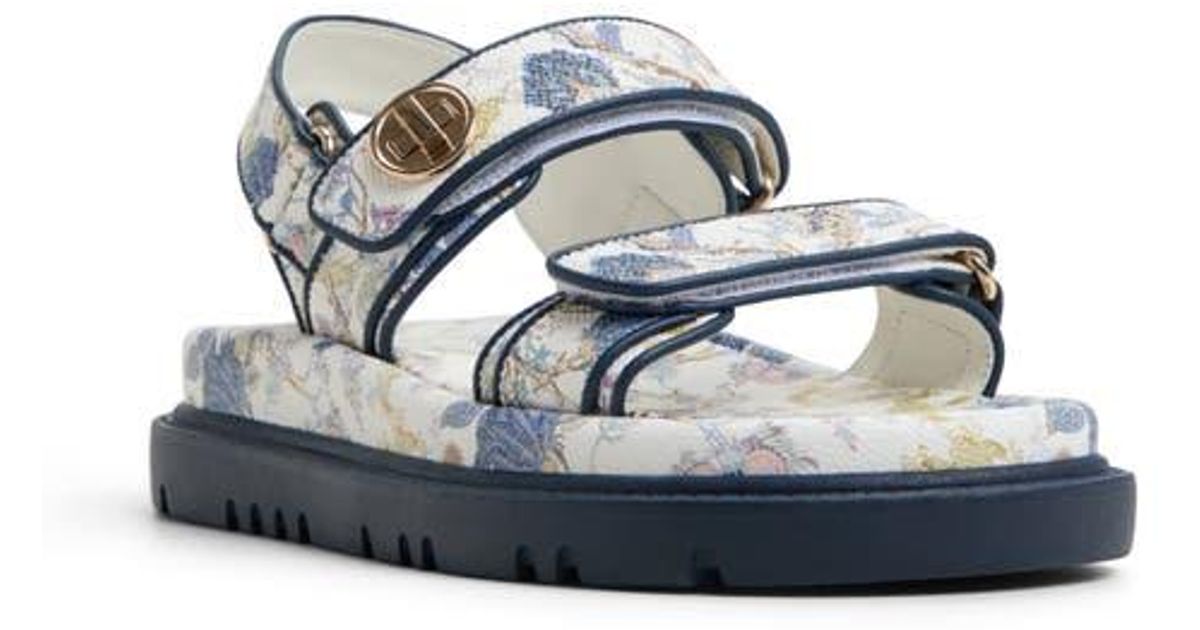 ALDO Linette Platform Sandal in White | Lyst