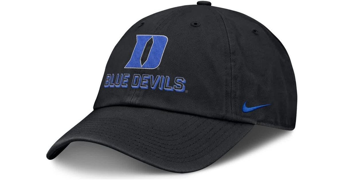 Nike Duke Devils 2025 On-Field Club Adjustable Hat in Blue for Men | Lyst