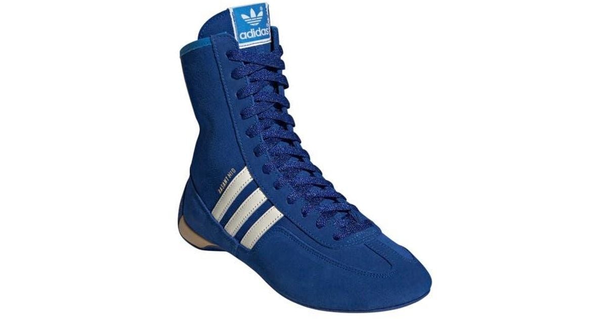 adidas Rasant Mid Sneaker in Blue | Lyst