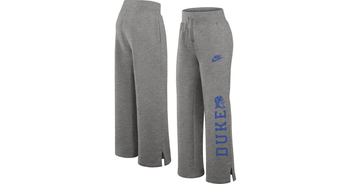 Nike Duke Devils Legacy One Line Phoenix Fleece Sweatpants in Gray | Lyst