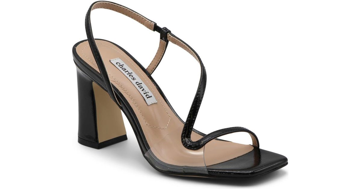 Charles David Rochelle Slingback Sandal in Metallic | Lyst