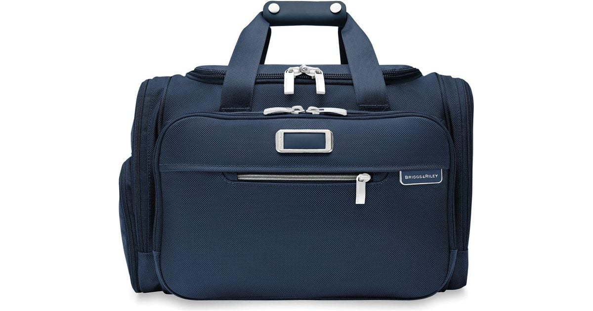 Briggs & Riley Baseline Underseat Duffle Bag in Blue for Men | Lyst