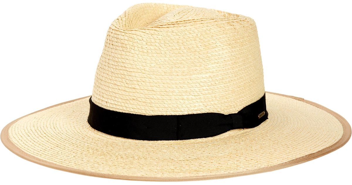 Brixton Jo Straw Rancher Hat in Natural for Men | Lyst