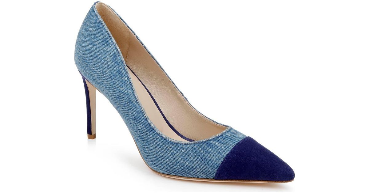 L'Agence Kendelle Pump in Blue | Lyst