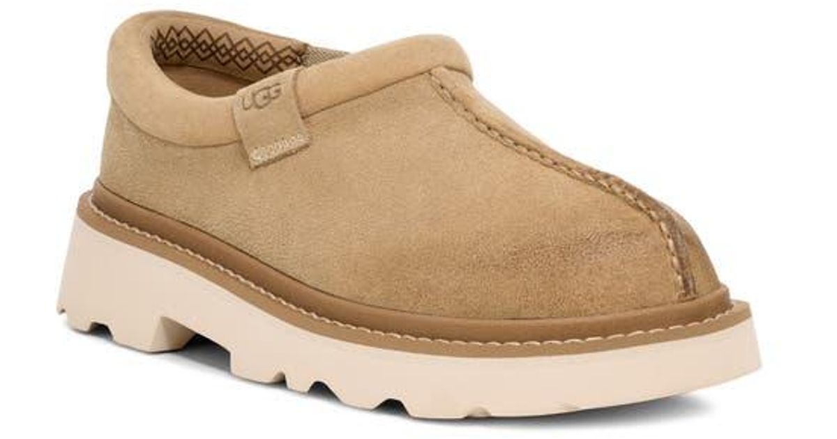 UGG Tasman Lug Sole Clog in Natural for Men | Lyst