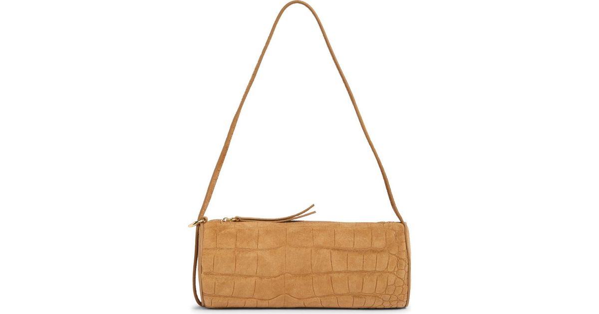 Reformation Simona Cylinder Shoulder Bag in Metallic | Lyst