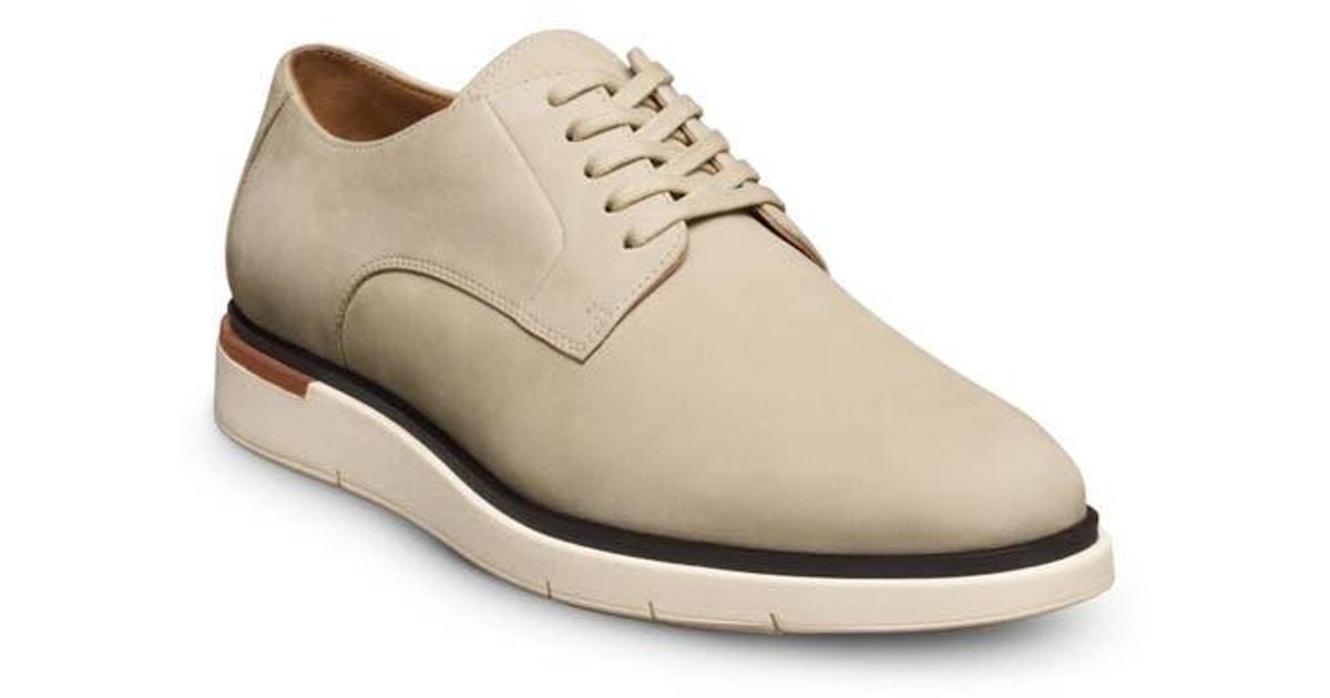 Allen Edmonds Carson Hybrid Derby in White for Men | Lyst