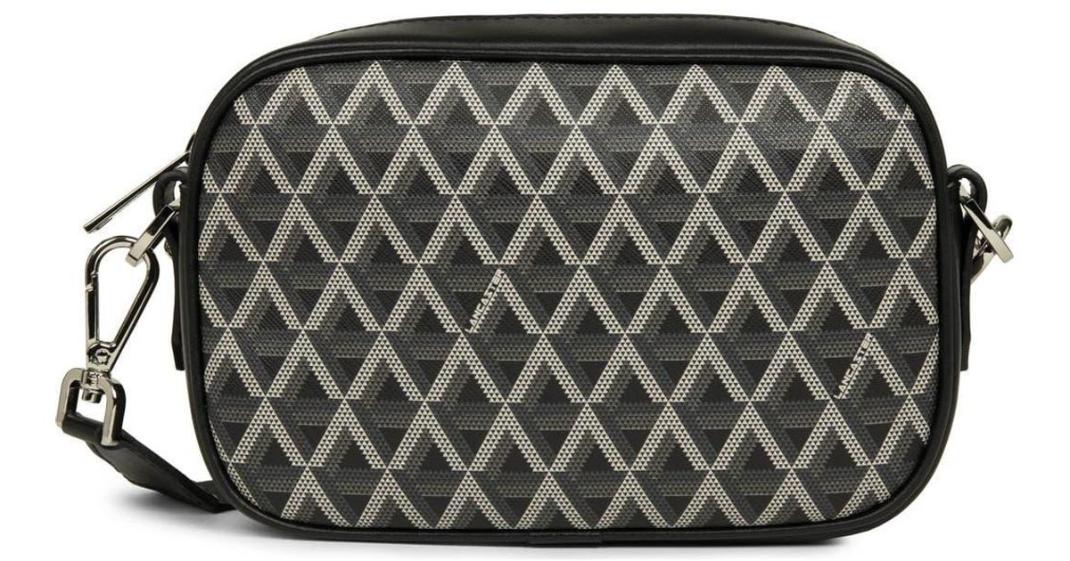 Lancaster Zipped Crossbody Bag Ikon It in Black | Lyst