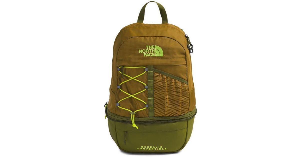 The North Face Borealis Convertible Backpack in Green for Men | Lyst