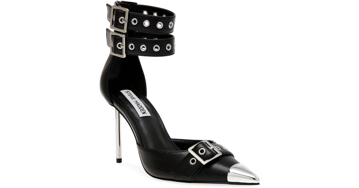 Steve Madden Bex Pointed Toe Pump in Black | Lyst Steve Madden Bex Pointed Toe Pump in Black | Lyst