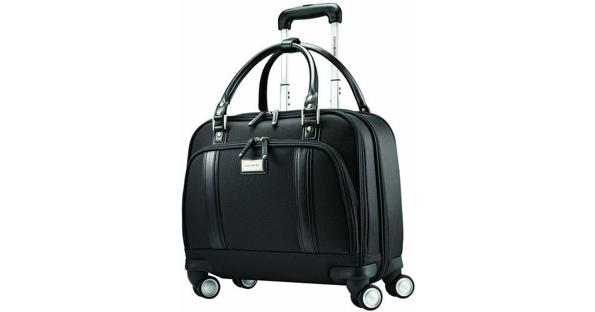 Samsonite Spinner Mobile Office in Black | Lyst