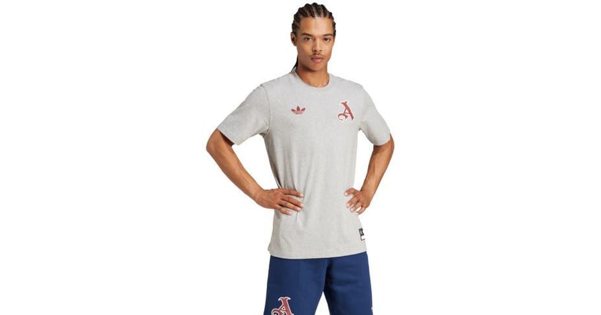 adidas Arsenal Varsity Pack T-Shirt in White for Men | Lyst
