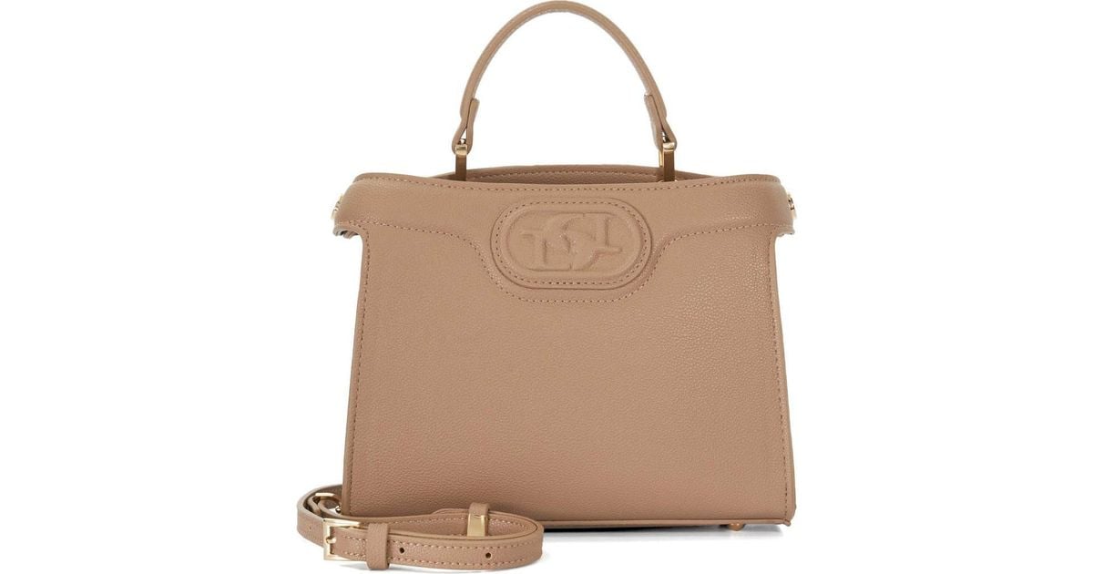 Dune Daily Faux Leather Top Handle Bag in Brown | Lyst