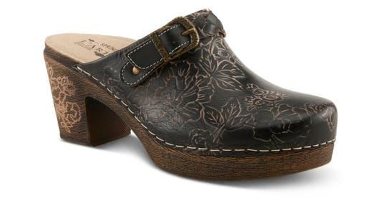 Spring Step Calliroe Platform Clog in Brown | Lyst