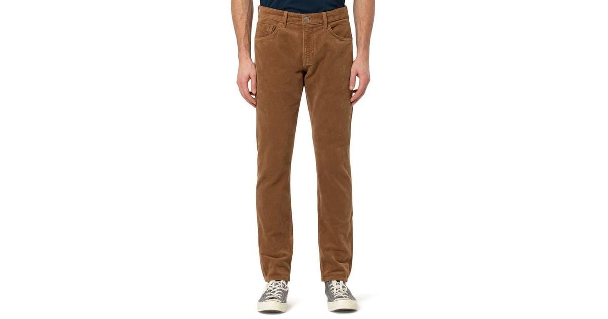 Mavi Jake Slim Fit Corduroy Pants in Brown for Men | Lyst